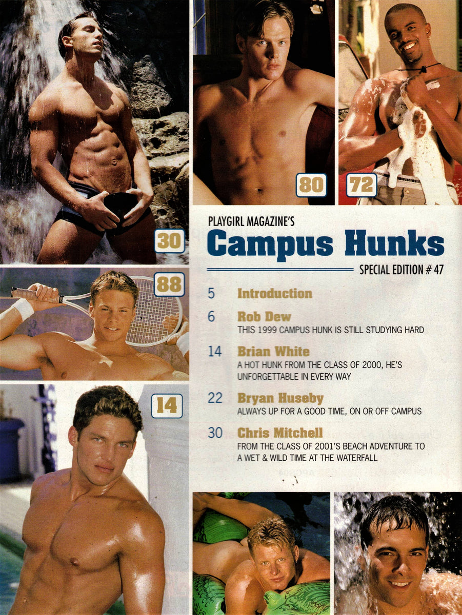 PLAYGIRL Special Edition / 2005 / Campus Hunks – Zeus Gay Boutik