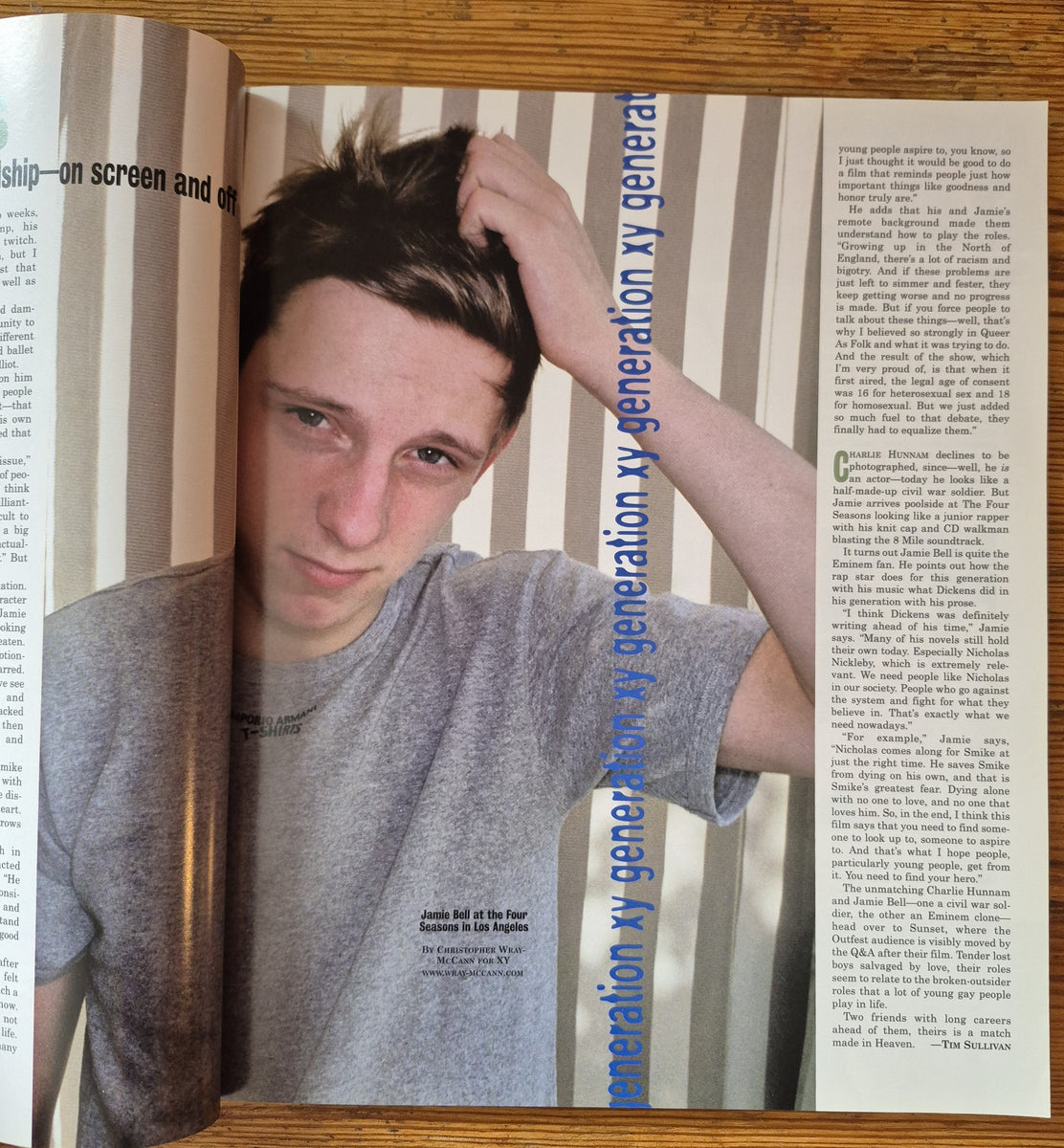 XY Magazine / 2003 / Summer / Christopher Rice / Jamie Bell / Steven U ...