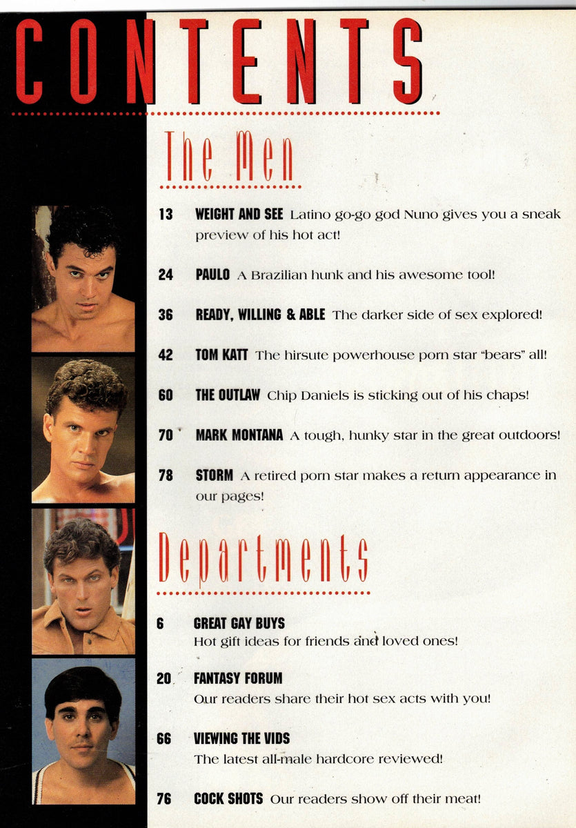 All Man / 1996 / March / Tom Katt / Mark Montana / Chip Daniels – Zeus Gay Boutik