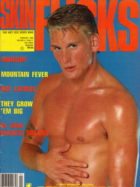 SKIN FLICKS / 1988 / February / Jeff Stryker / Lance / Chad Douglas ...