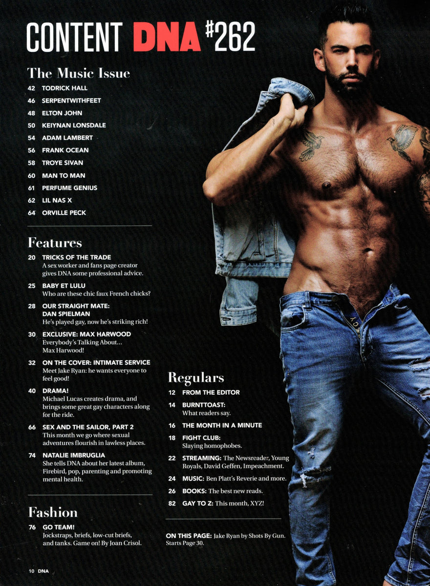 DNA Magazine / 262 / Todrick Hall / Elton John / Adam Lambert / Frank ...