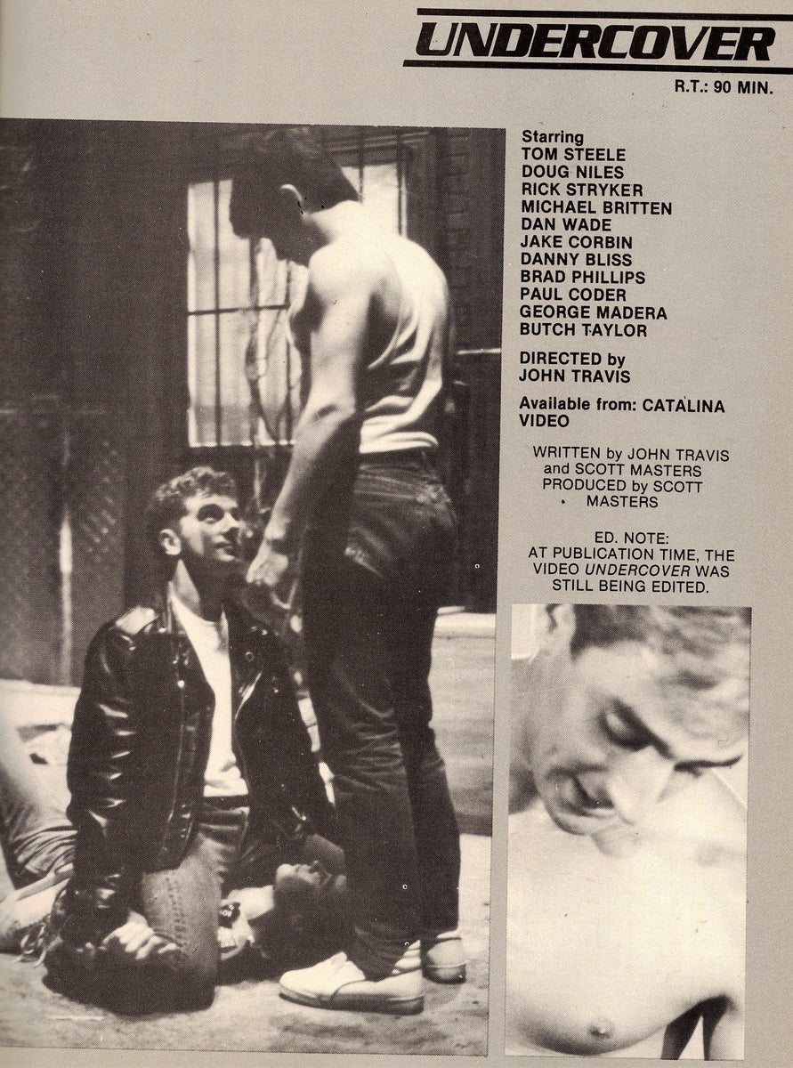 SKIN FLICKS / 1989 / July / Neil Thomas / Alex Stone / Jeff Stryker ...