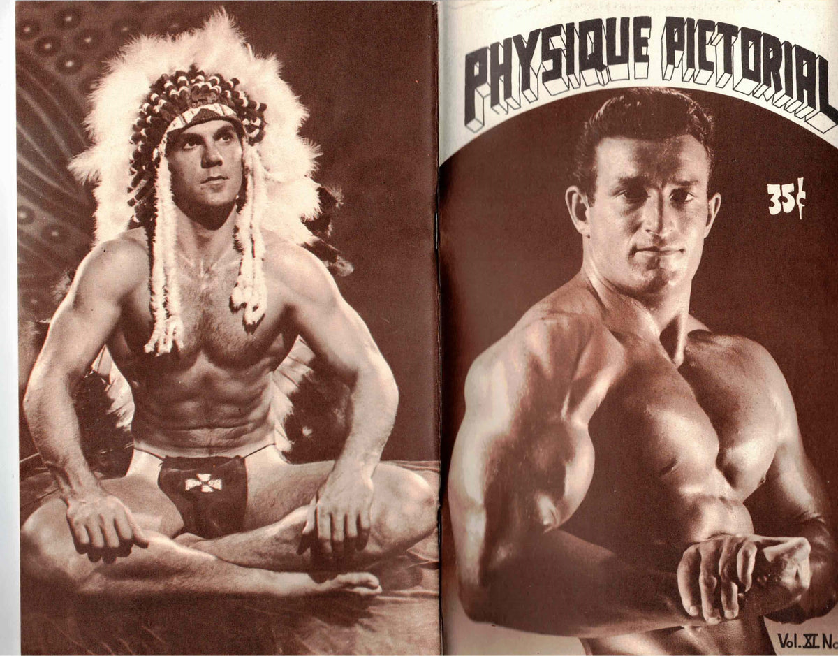 PHYSIQUE PICTORIAL / 1961 / August / Jimmy Lloyd / Bill Hawkin / Bob M – Zeus Gay Boutik