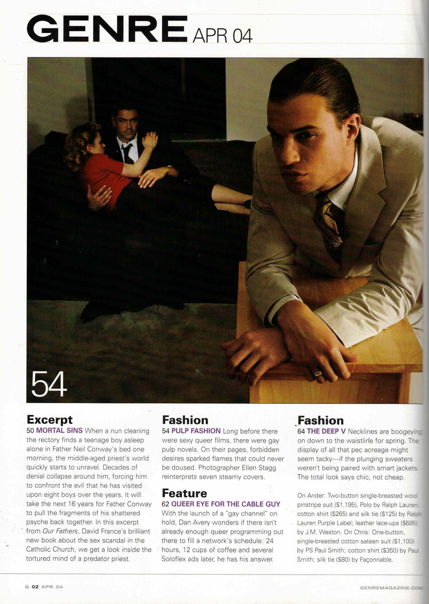 GENRE Magazine / 2004 / April – Zeus Gay Boutik