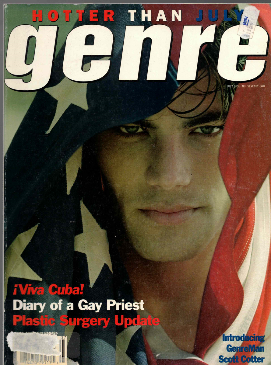 GENRE Magazine / 1999 / July / Scott Cotter / Christopher Makos – Zeus ...