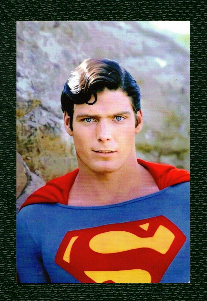 POSTCARD / Christopher Reeve, Superman, 1978 – Zeus Gay Boutik