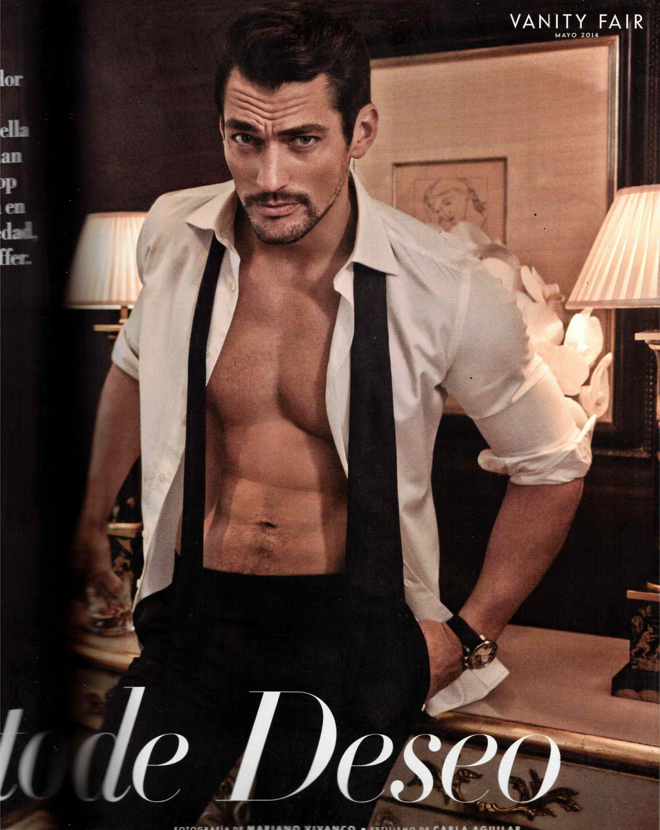 Vanity Fair Spain / 2014 / Mayo / David Gandy – Zeus Gay Boutik