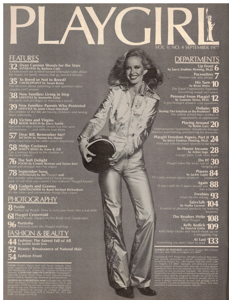 PLAYGIRL / 1977 / September / John Alexander / Danny Harrington / Mark ...