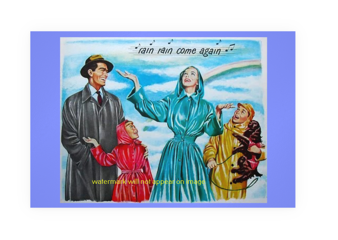 POSTCARD / Rain, Rain come again – Zeus Gay Boutik