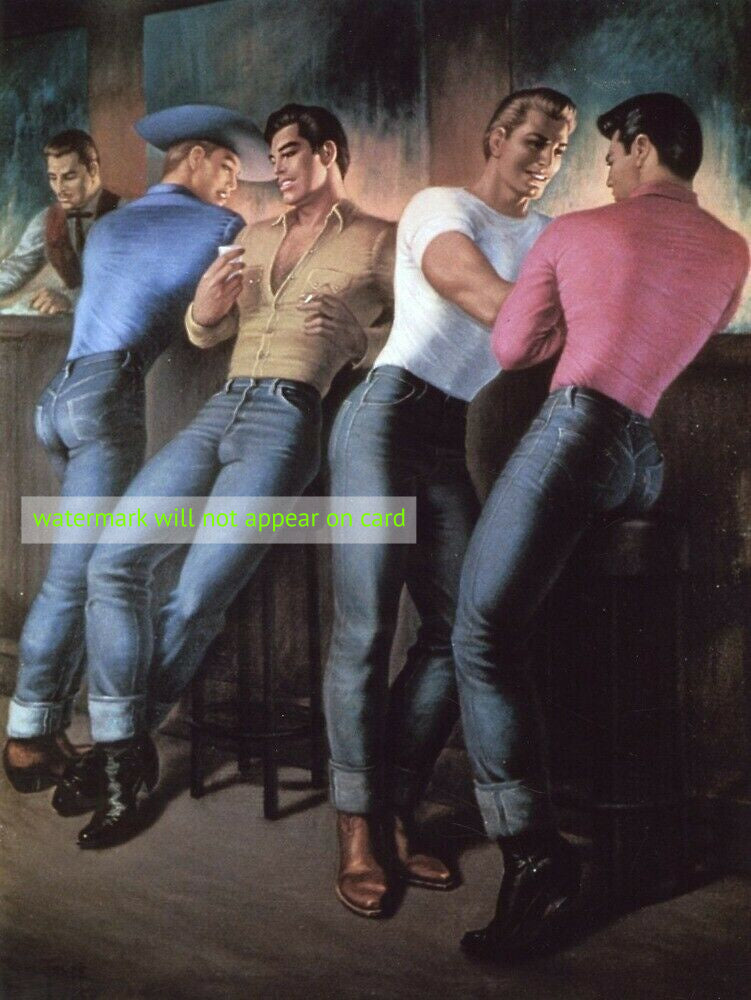 POSTCARD / QUAINTANCE, George / Cruising Bar, 1954 – Zeus Gay Boutik
