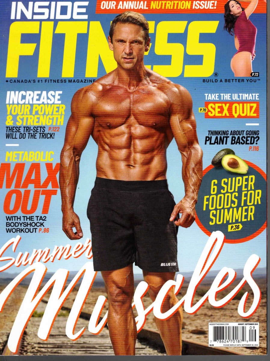 Inside Fitness / 2019 / August - September / David Morin – Zeus Gay Boutik