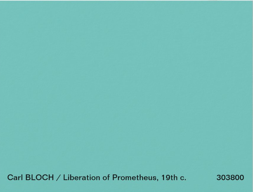 POSTCARD / BLOCH, Carl / Liberation of Prometheus, 19th century – Zeus ...