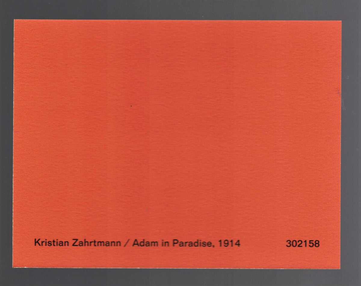 POSTCARD / ZAHRTMANN, Kristian / Adam in Paradise, 1914 – Zeus Gay Boutik
