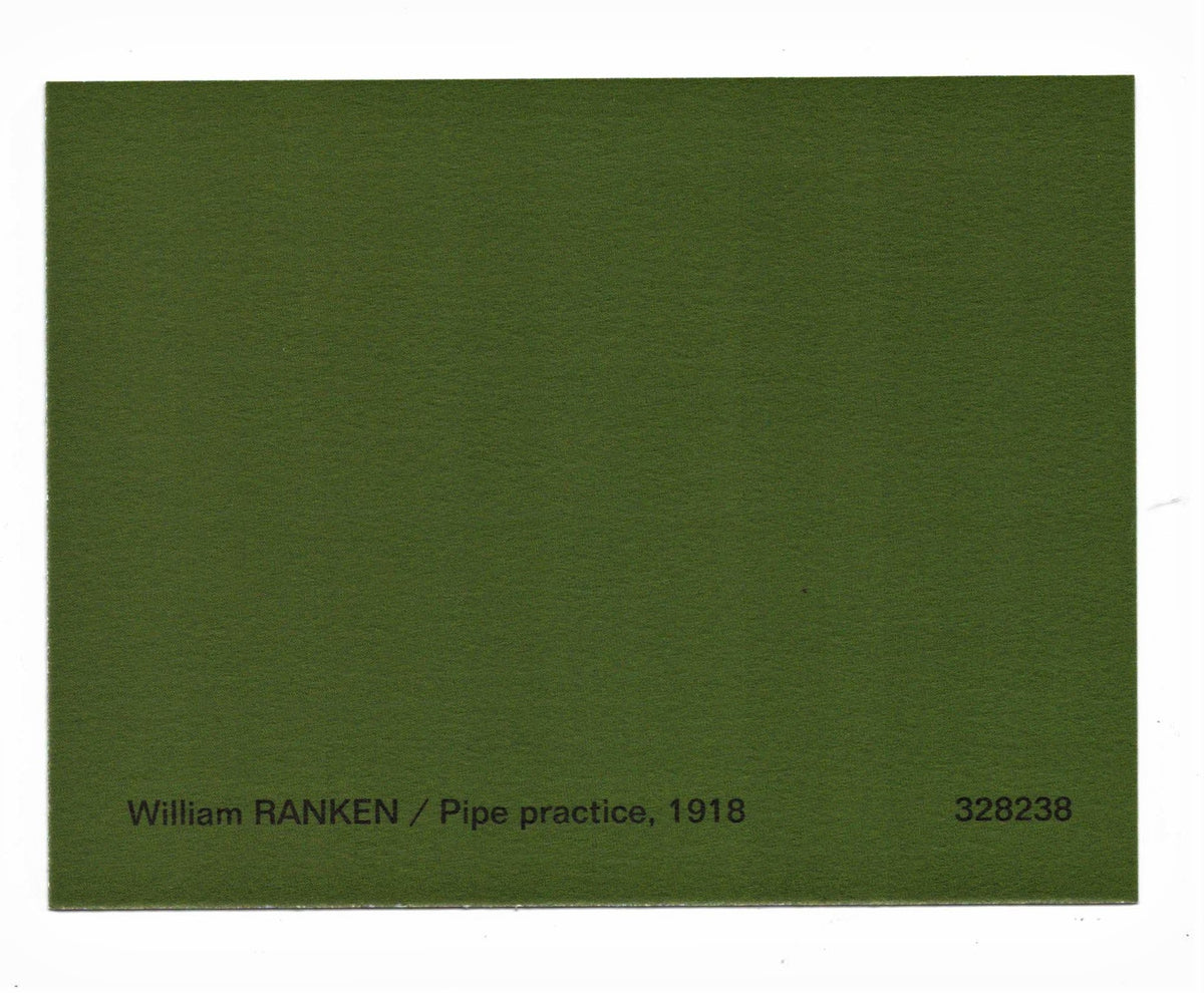 POSTCARD / RANKEN, William / Pipe practice, men in kilts, 1918 – Zeus ...