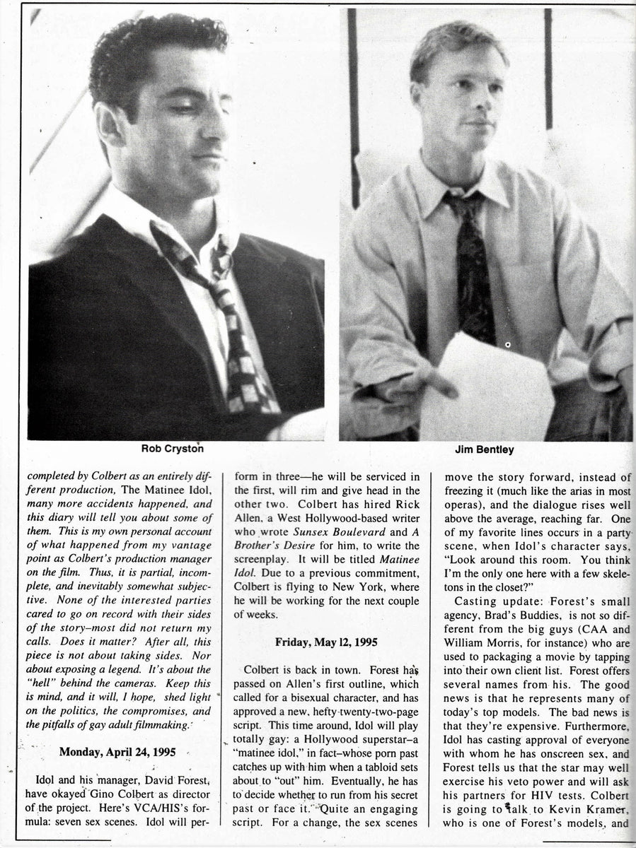 MANSHOTS / 1996 / April / Joey Stefano / Steve Maverick / Joe Simmons ...