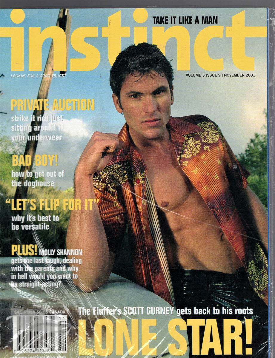 INSTINCT MAGAZINE / 2001 November – Zeus Gay Boutik
