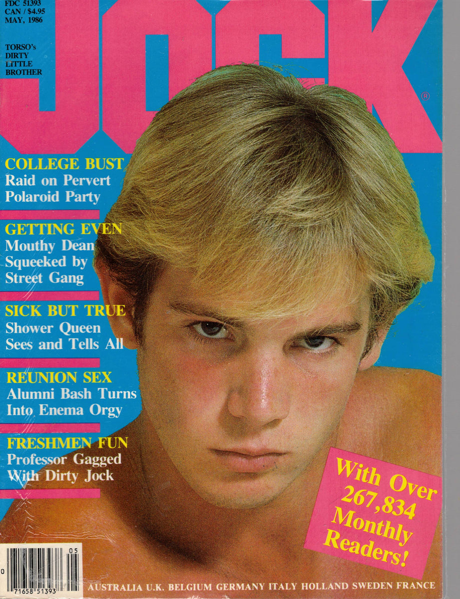 JOCK / 1986 / May / Adam Rose / Joe Bond / Sean Roberts – Zeus Gay Boutik