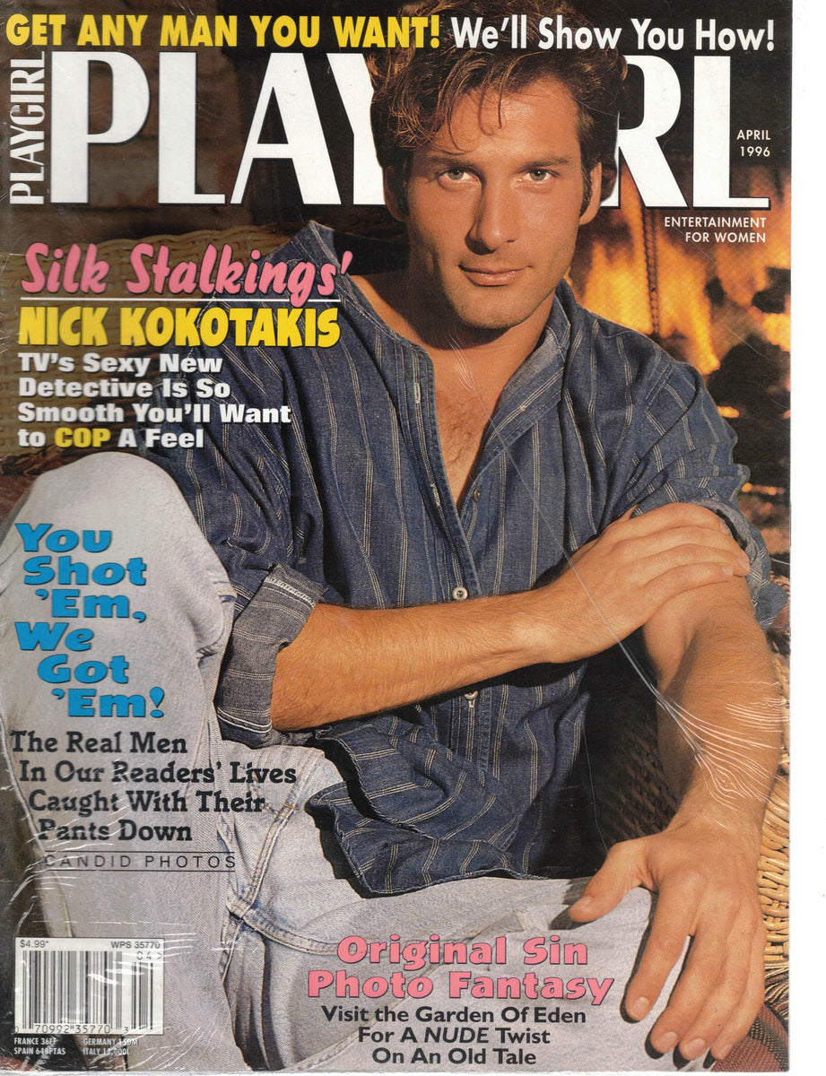 PLAYGIRL / 1996 / April / Nick Kokotakis – Zeus Gay Boutik