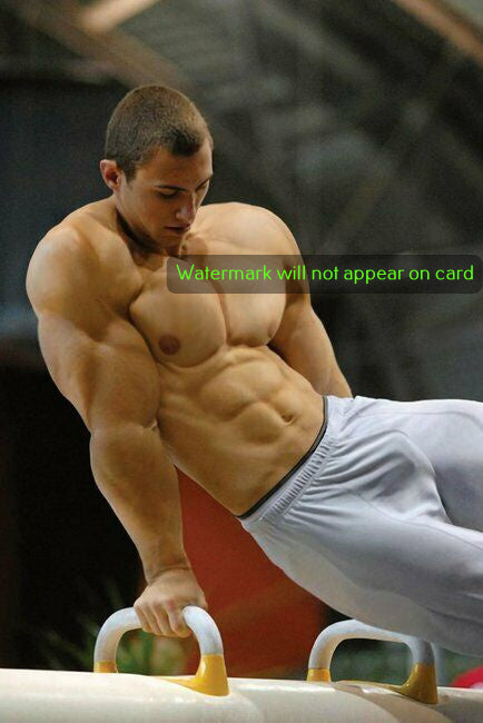 POSTCARD / Gymnast Muscles – Zeus Gay Boutik